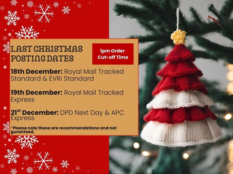 Christmas & New Year Closures Dates 2025 – Littlewoolshop.com