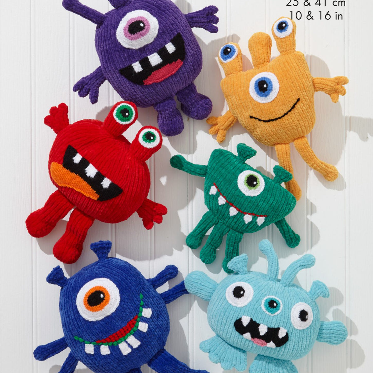 King Cole Yummy Chunky Little Monsters Toys Pattern 9201 ...