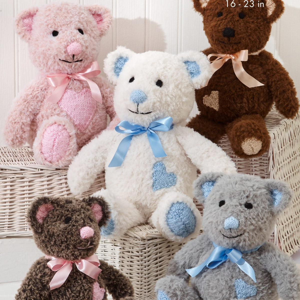 King Cole Velveteen Super Chunky Teddy Bear Pattern 9207 ...