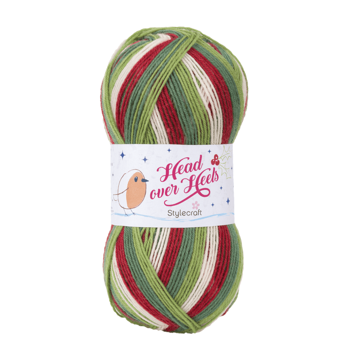 Stylecraft Head Over Heels 4 Ply 100g - Festive – Littlewoolshop.com