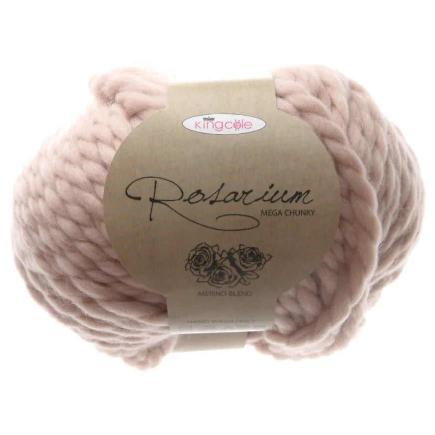 5 x 100g King Cole Rosarium Mega Chunky - Rose Gold 4710 ...