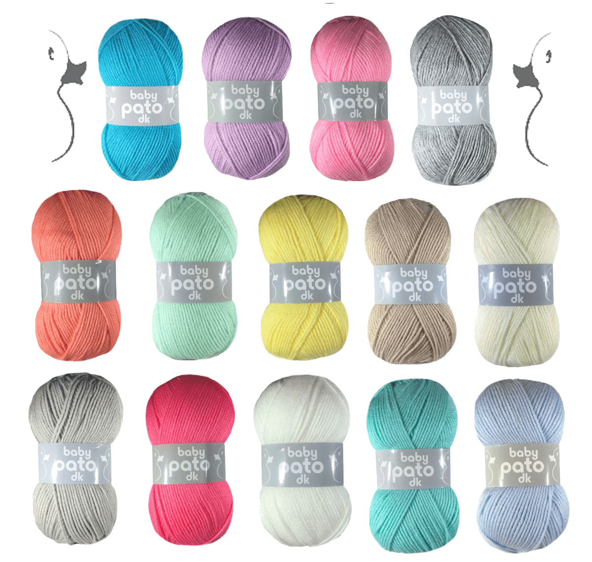 Cygnet Baby Pato DK 100g – Littlewoolshop.com