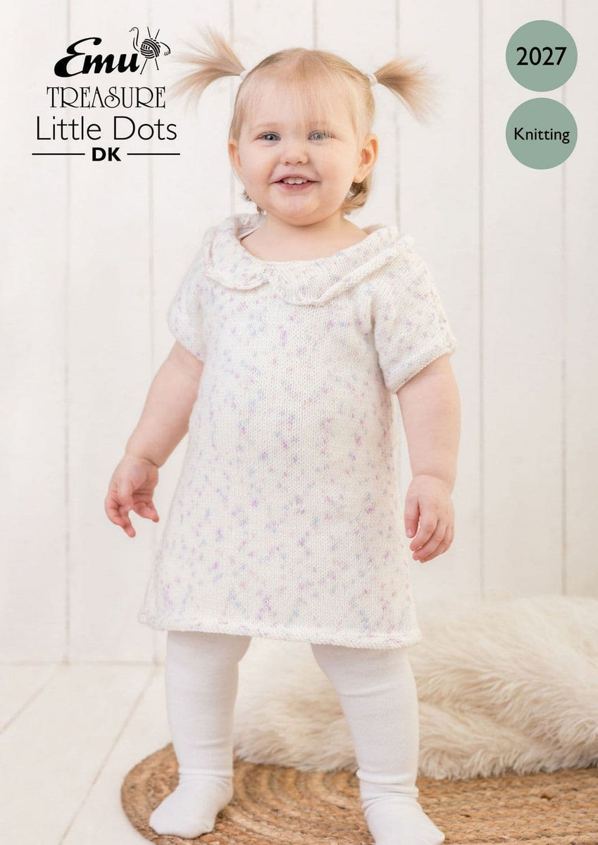 Emu Treasure Little Dots DK Childs Dotty Dress Pattern 2027 ...