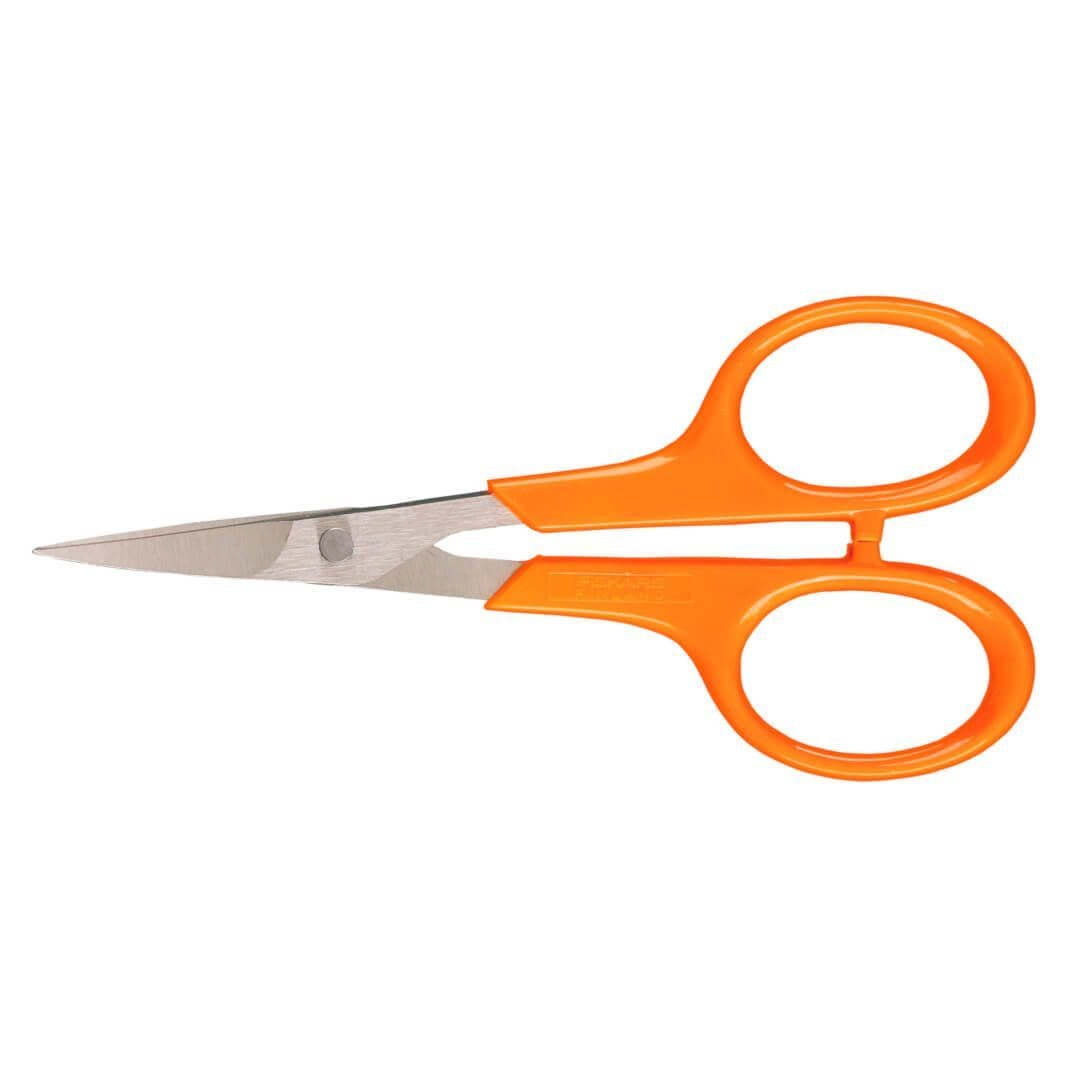 Fiskars Embroidery Scissors Classic Curved - 10cm – Littlewoolshop.com
