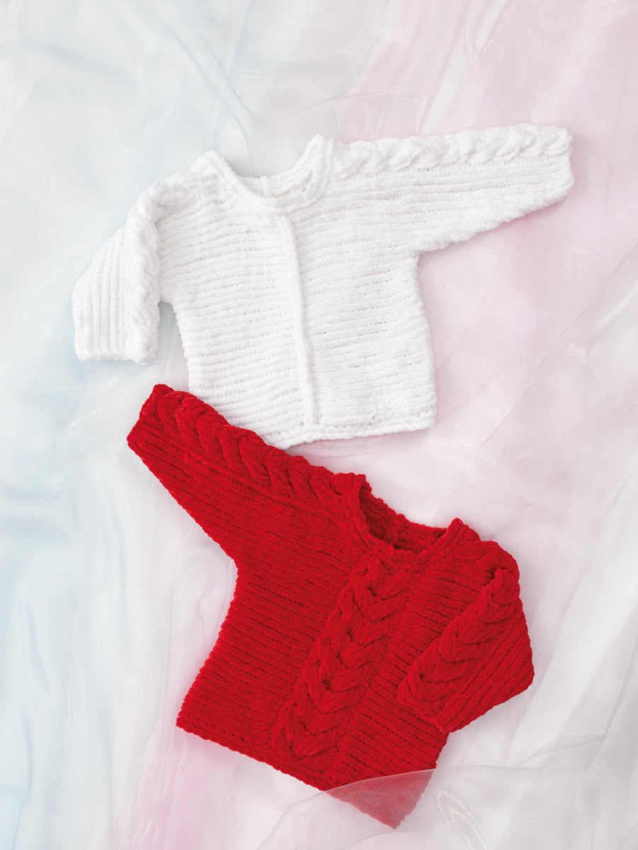 James C Brett Flutterby Chunky Sweater Pattern JB732 – Littlewoolshop.com