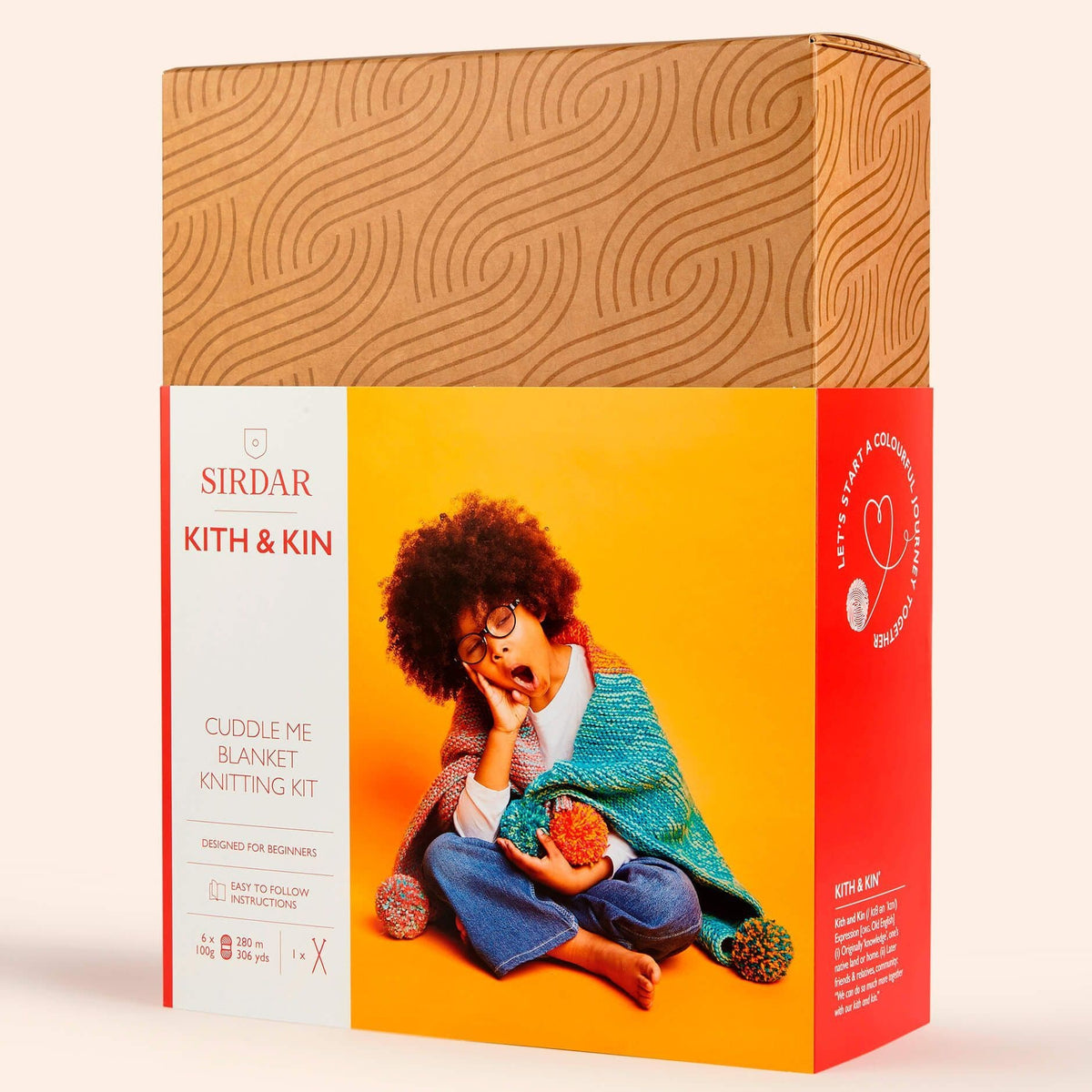 Sirdar Kith & Kin Knitting Kit - Cuddle Blanket – Littlewoolshop.com