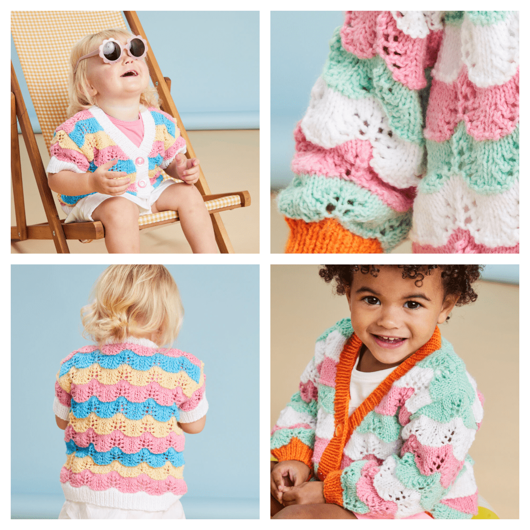 Sirdar Snuggly DK Cardigan Pattern 5502 – Littlewoolshop.com