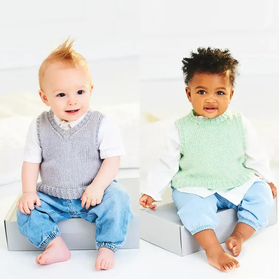 Stylecraft Baby Sparkle DK Sweater Pattern 9998 – Littlewoolshop.com