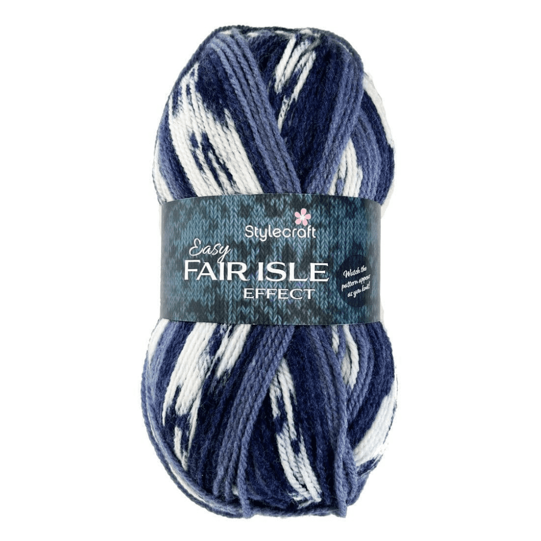 Stylecraft Easy Fair Isle Effect Aran 100g – Littlewoolshop.com