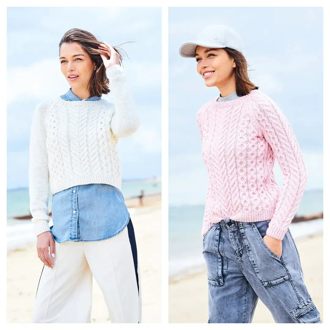 Stylecraft Relove Aran Sweater Pattern 10113 – Littlewoolshop.com