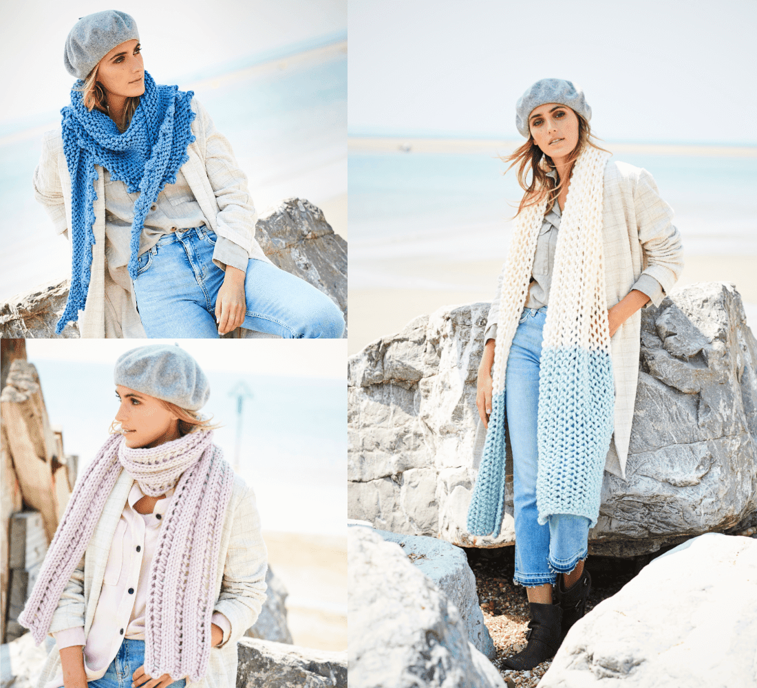 Stylecraft Special XL Super Chunky Shawl & Scarf Pattern 9589 ...