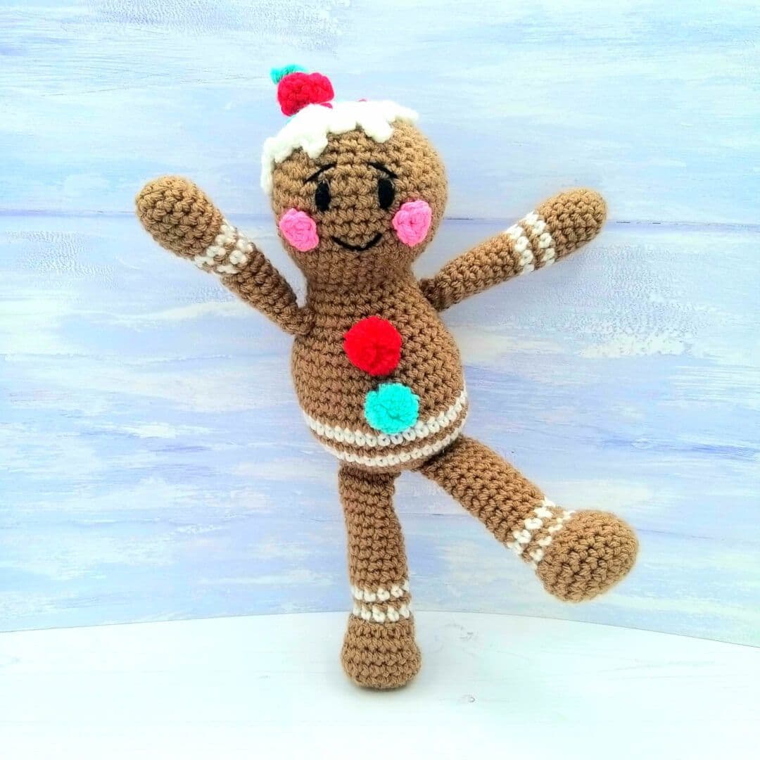 Wee Woolly Wonderful George the Gingerbread Boy Chunky Pattern ...