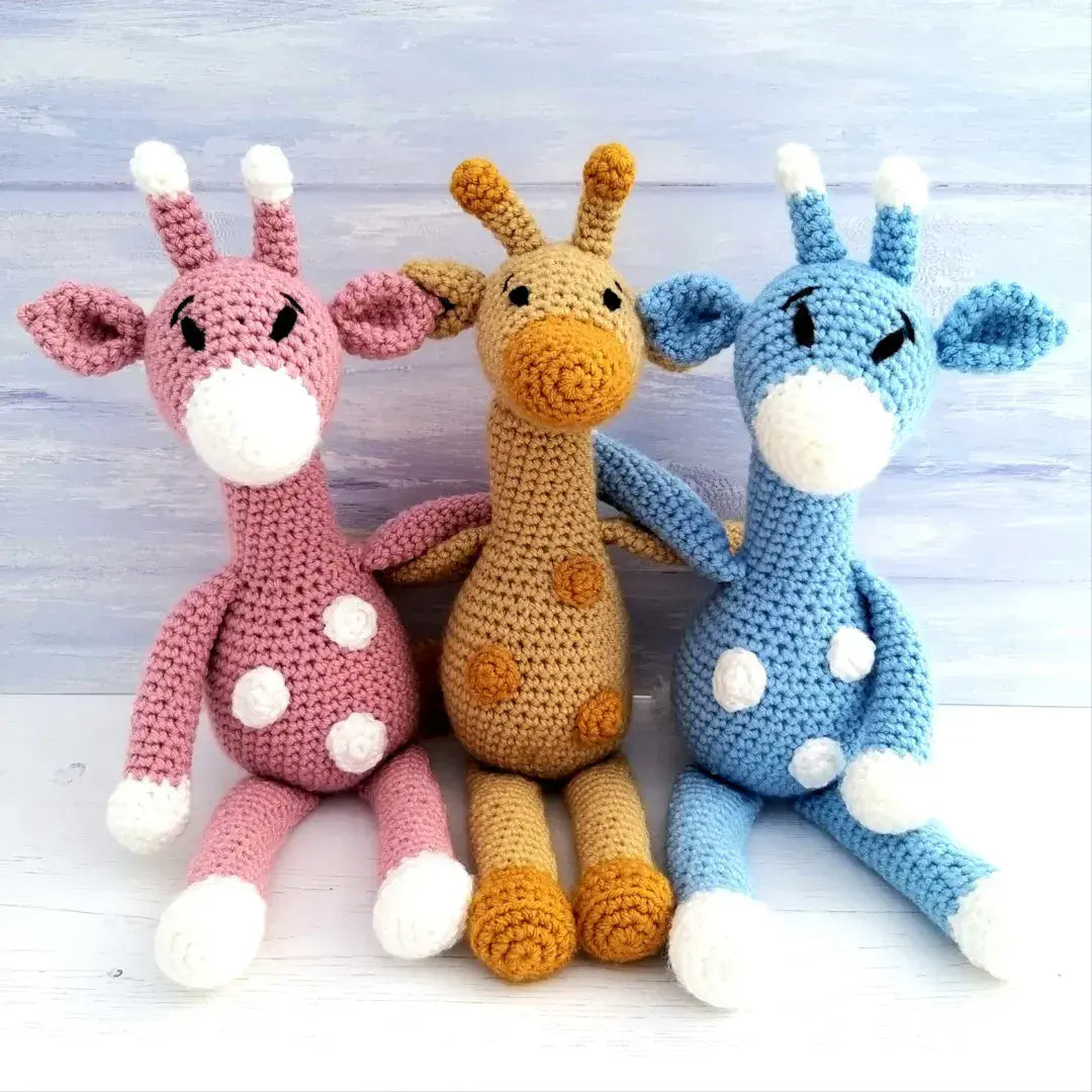 Wee Woolly Wonderful Wee Giraffes Chunky Pattern – Littlewoolshop.com