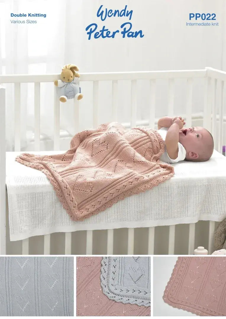 Wendy Peter Pan DK Blankets Pattern PP022 – Littlewoolshop.com